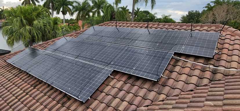 Nylon Nets to Protect Solar Panels